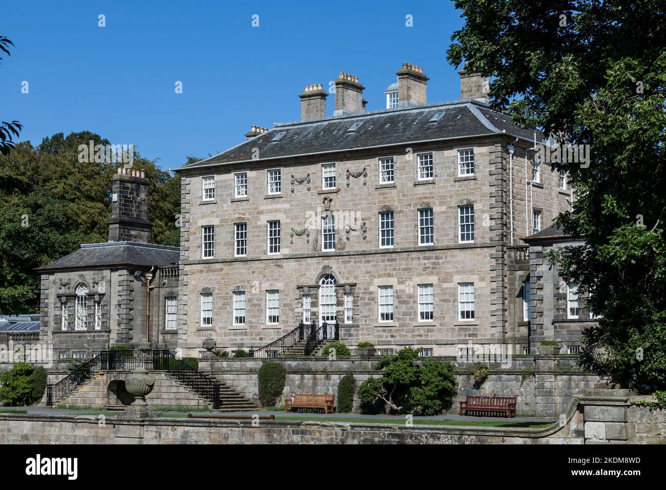 Pollok House run by the National Trust For Scotland in Pollok Country ...