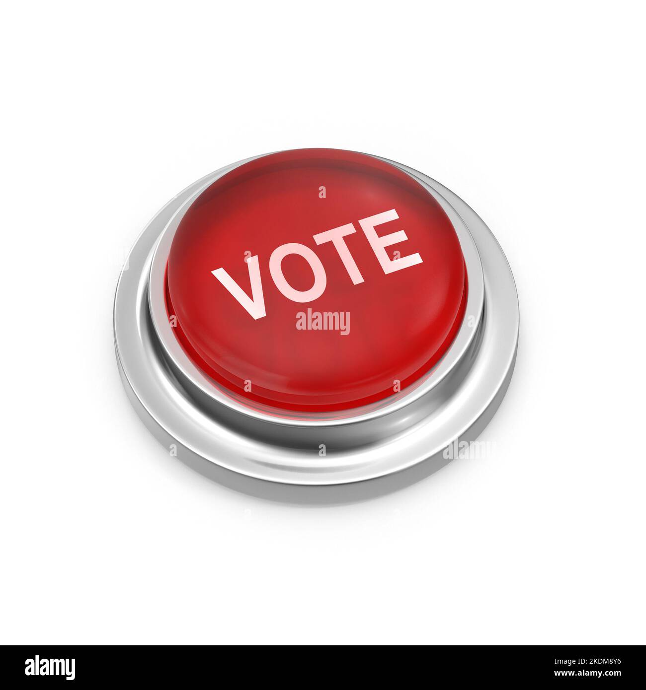Red Button Vote , This is a 3d rendered computer generated image ...