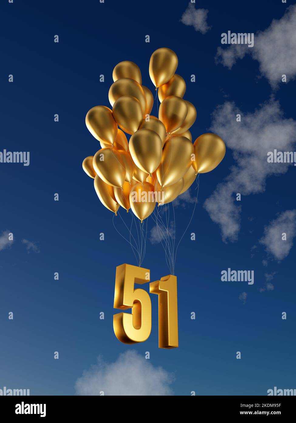 UAE's 51st National Day Celebration with Golden Balloons Taking off No ...