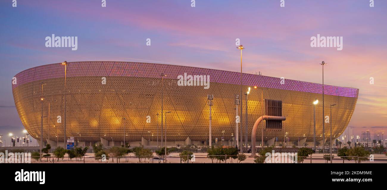 Doha,Qatar- September 09,2022:Lusail Iconic Stadium or Lusail Stadium ...