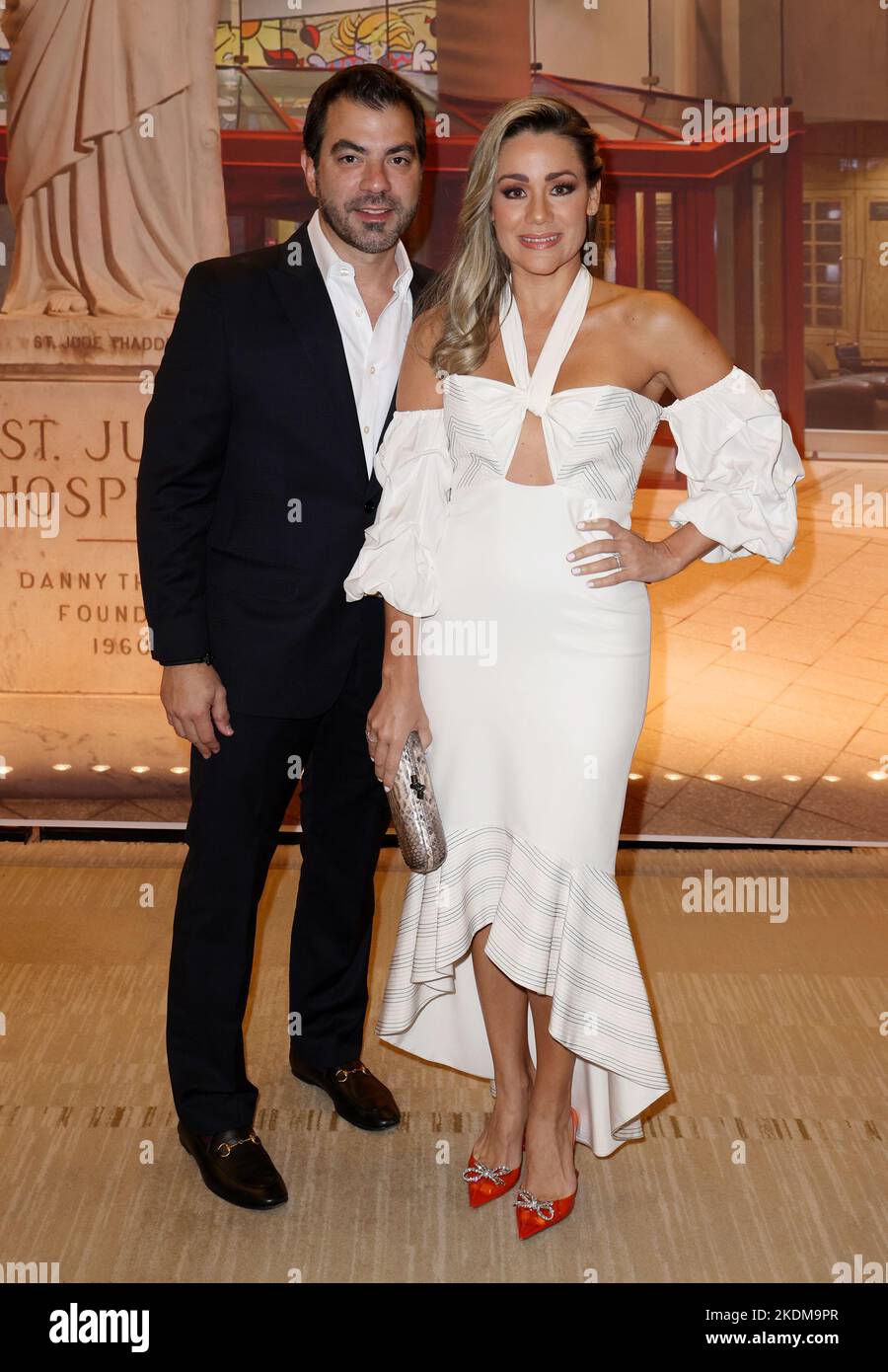 MIAMI, FL, NOV 5: Freddy Balsera and Gloria Ordaz are seen during the ...
