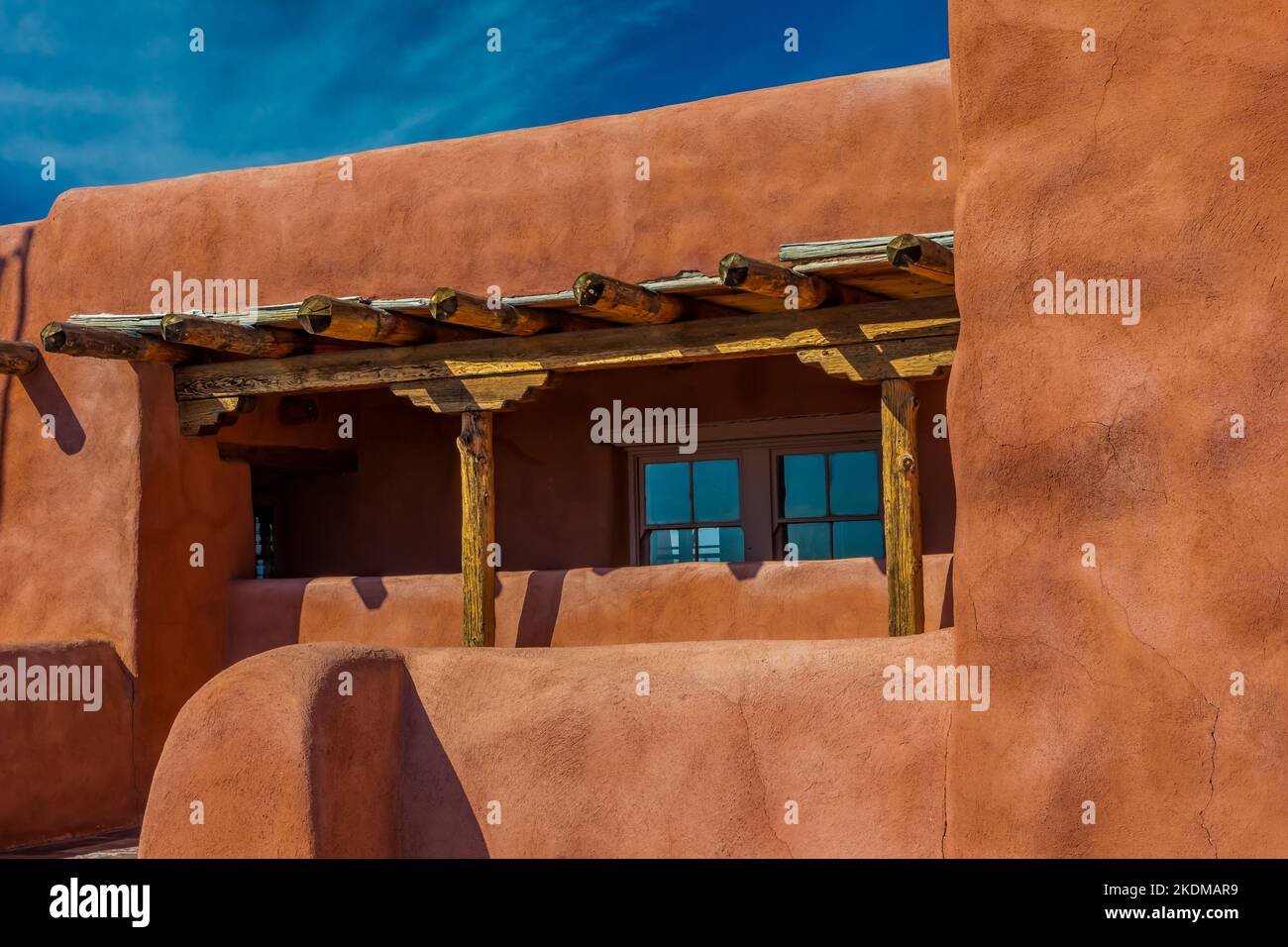 Painted Desert Inn designed in the Pueblo Revival Style in Petrified ...