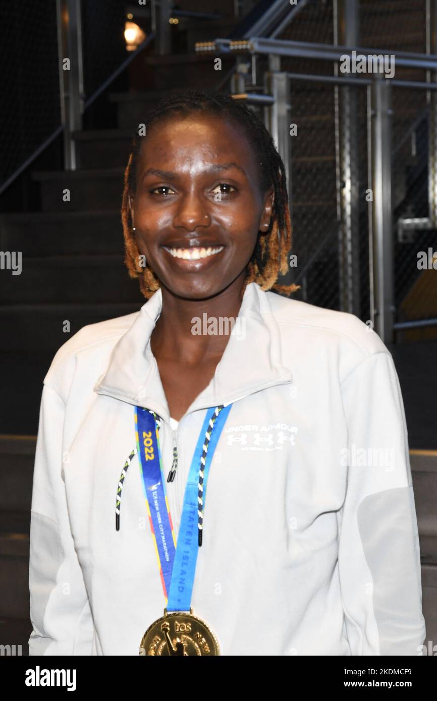 New York, NY, on November 7, 2022. Sharon Lokedi posing for a photo at ...