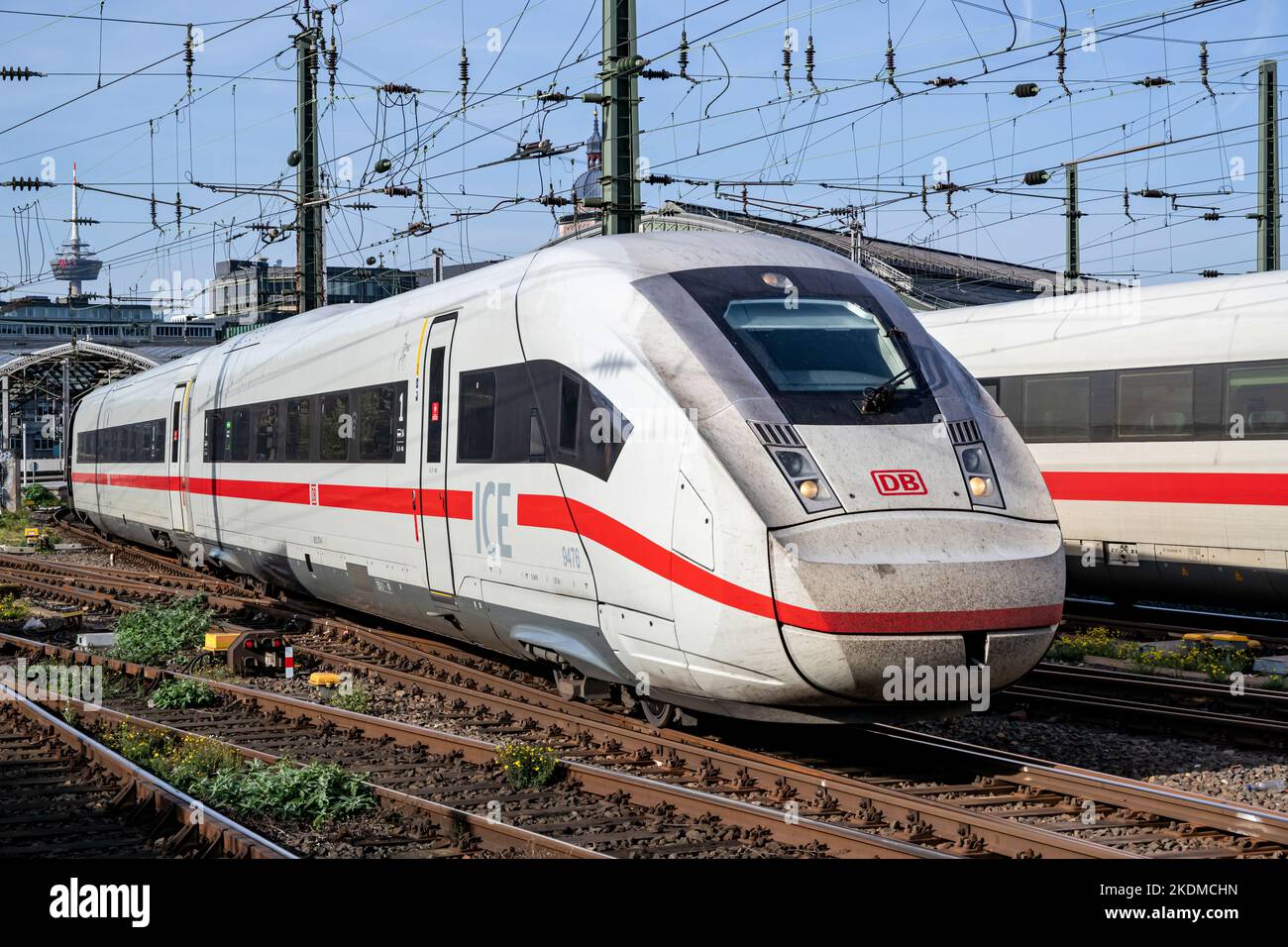 ICE 4 high-speed train at Cologne main station Stock Photo - Alamy