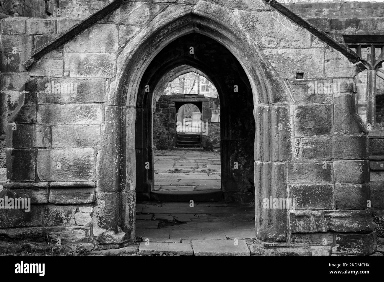Heptonstall village Calderdale. West Yorkshire, England, UK Stock Photo ...
