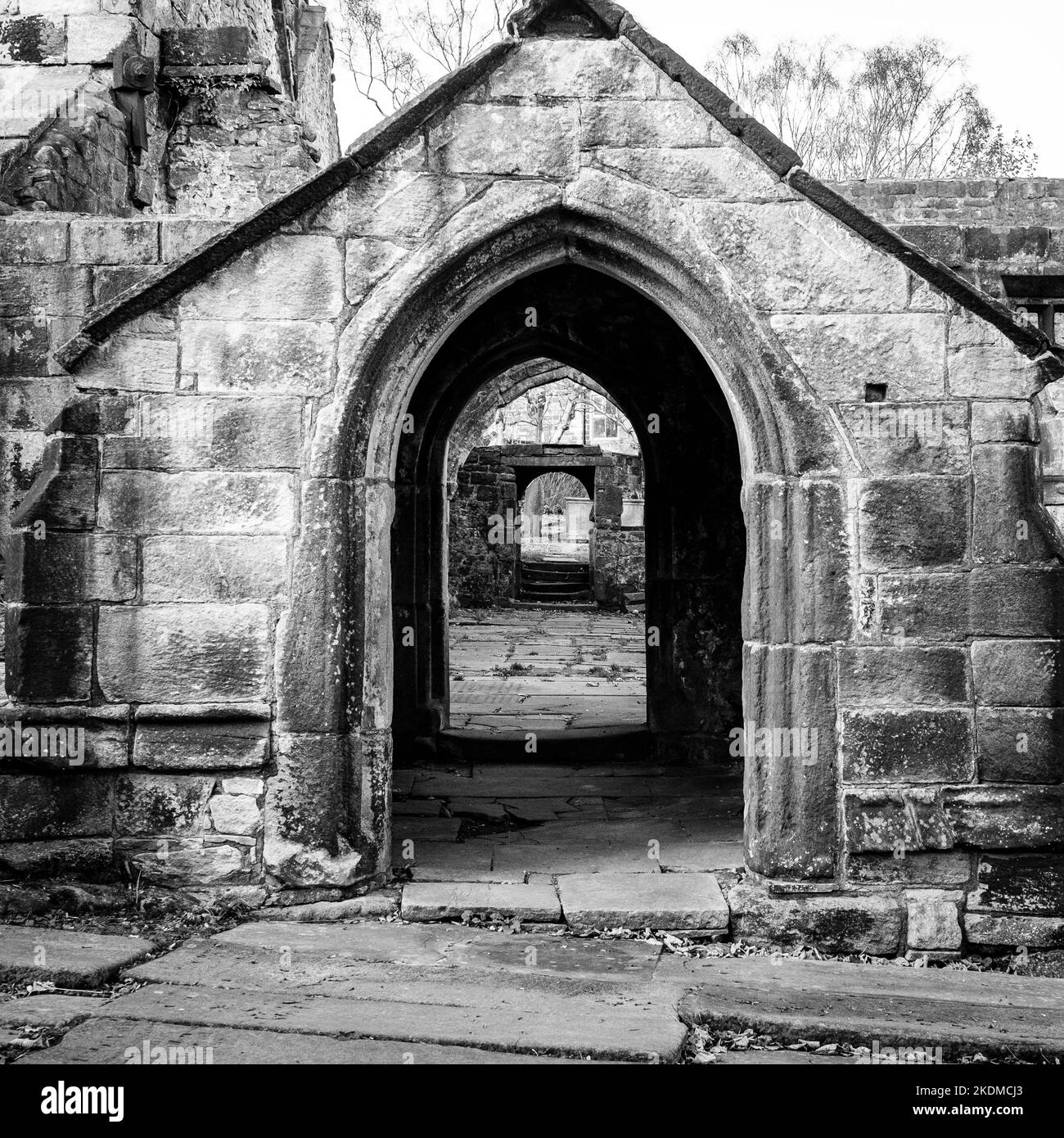 Heptonstall village Calderdale. West Yorkshire, England, UK Stock Photo ...