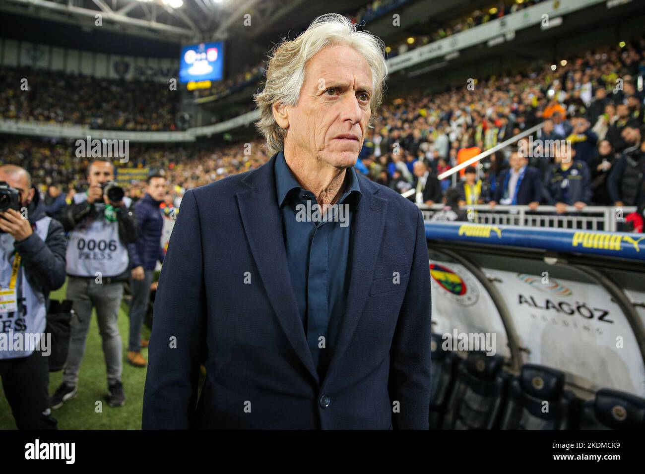 ISTANBUL, TURKEY - NOVEMBER 7: head coach Jorge Jesus of Fenerbahce ...