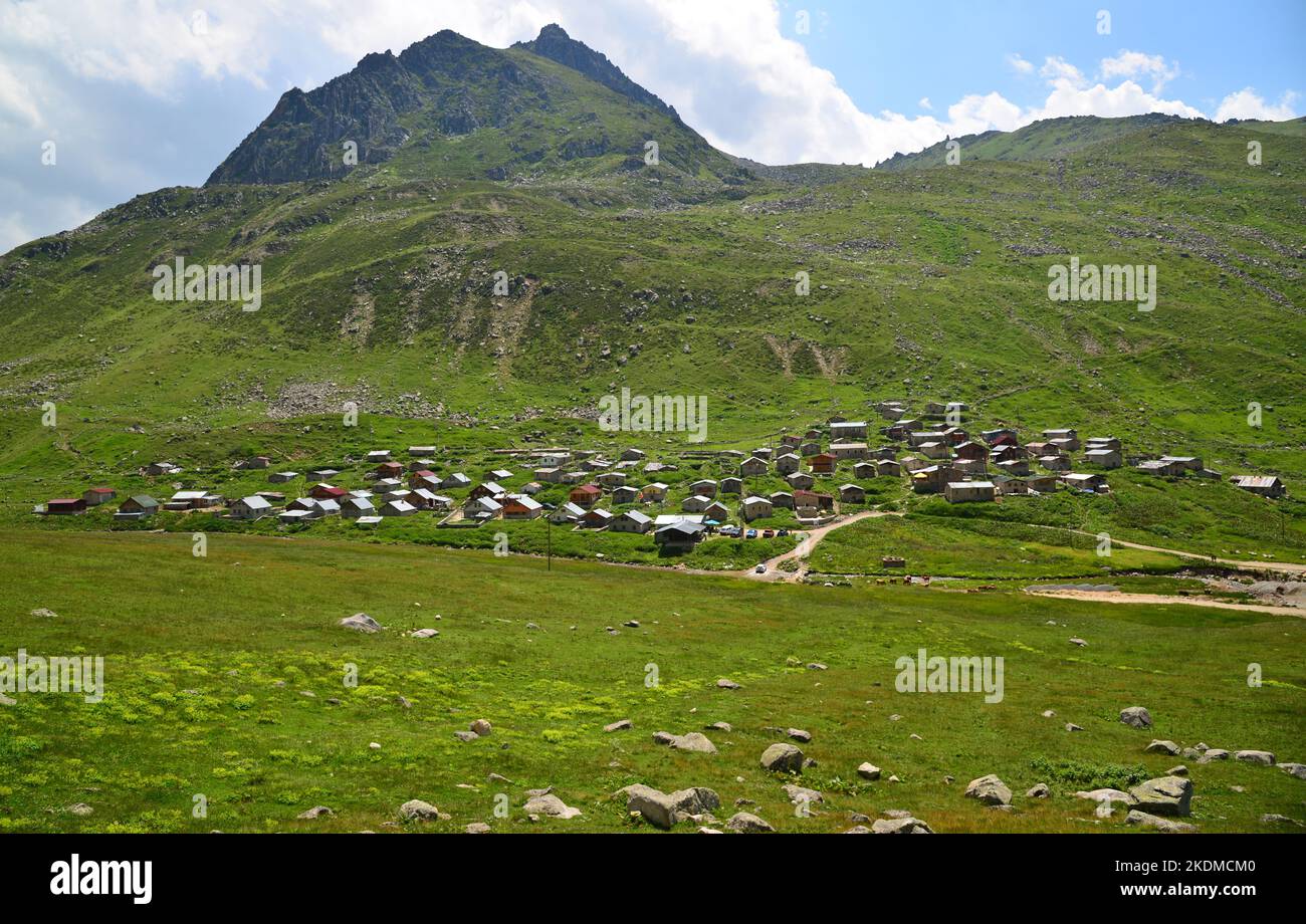 Trovit Plateau, located in Rize, Turkey, is an important local plateau ...