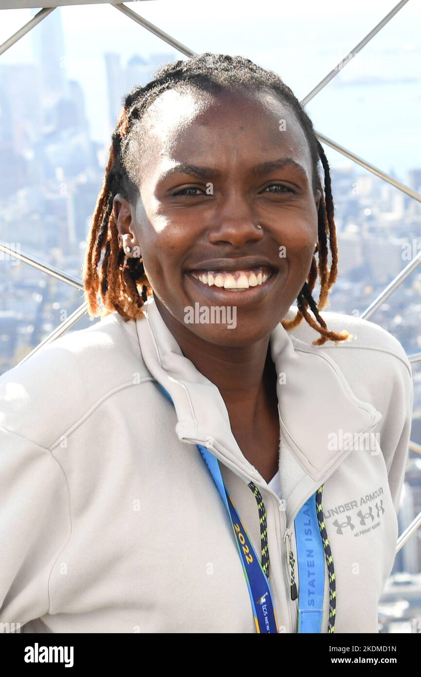 New York, NY, on November 7, 2022. Sharon Lokedi posing for a photo at ...