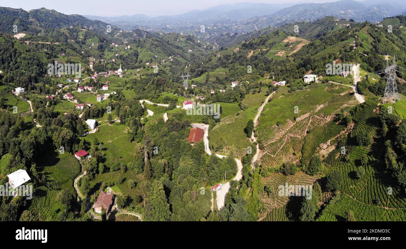 Yenihisar Village - Rize - TURKEY Stock Photo - Alamy