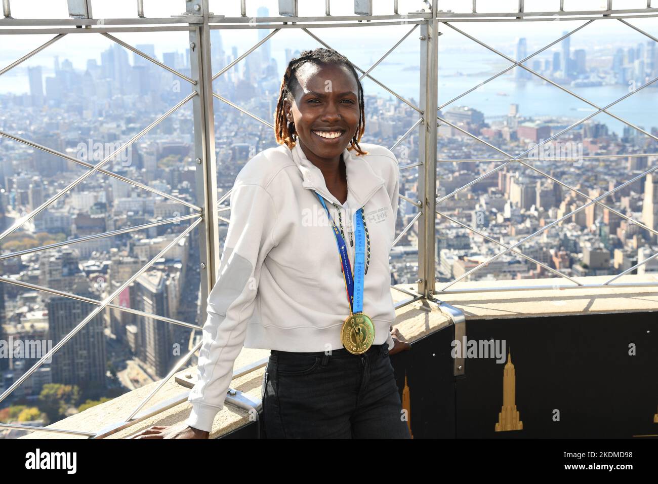 New York, NY, on November 7, 2022. Sharon Lokedi posing for a photo at ...