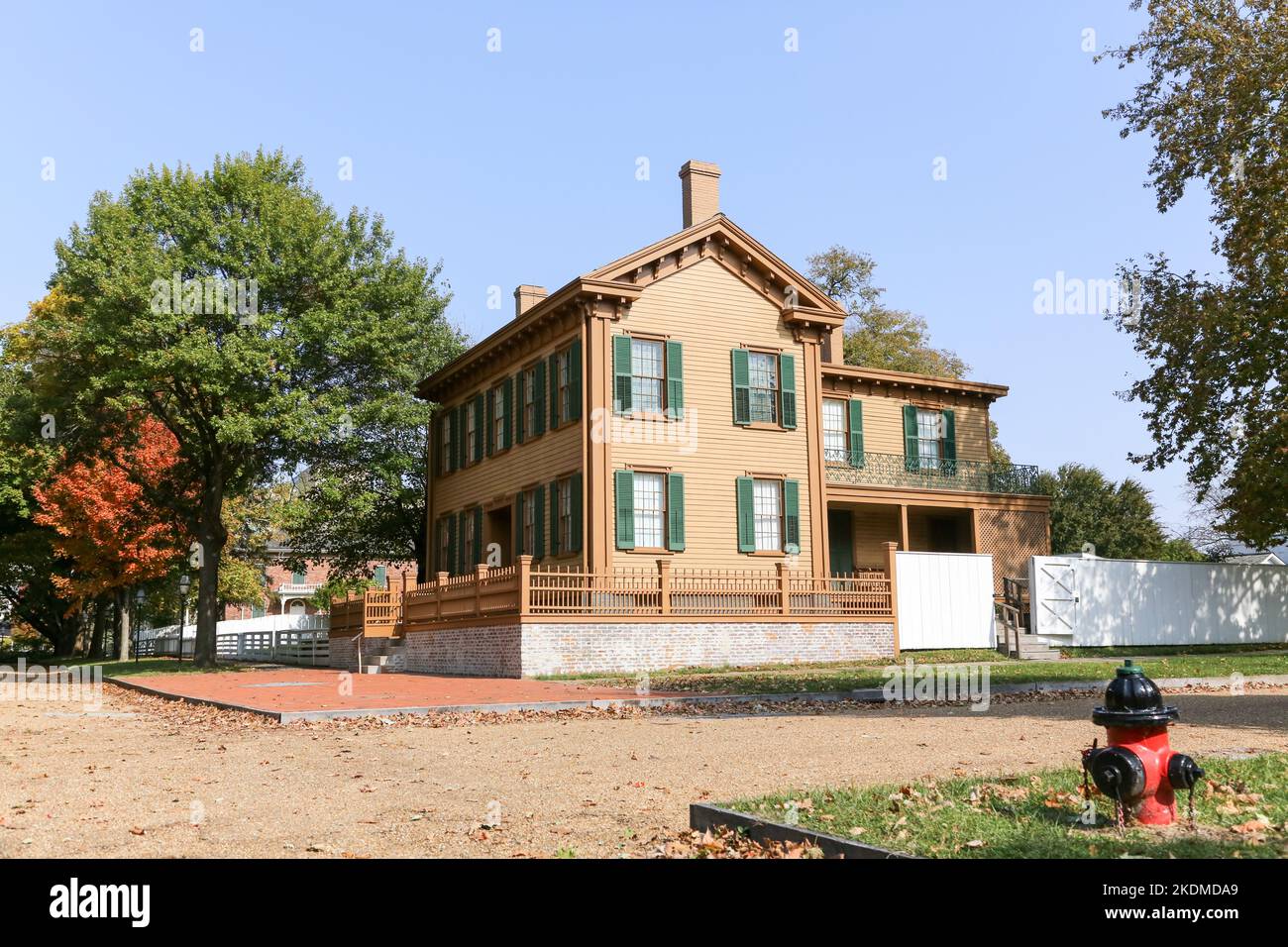 Lincoln home historical site hi-res stock photography and images - Alamy