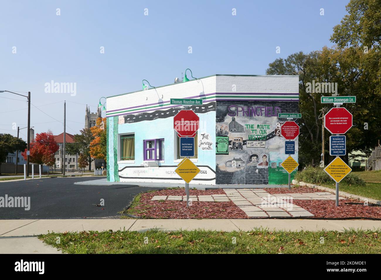Underground Railroad in Springfield, IL Stock Photo - Alamy