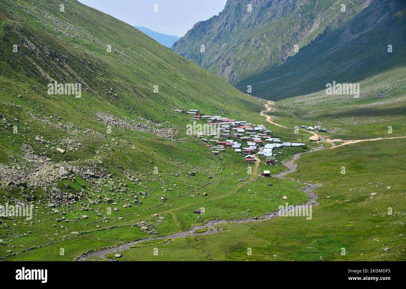 Trovit Plateau, located in Rize, Turkey, is an important local plateau ...