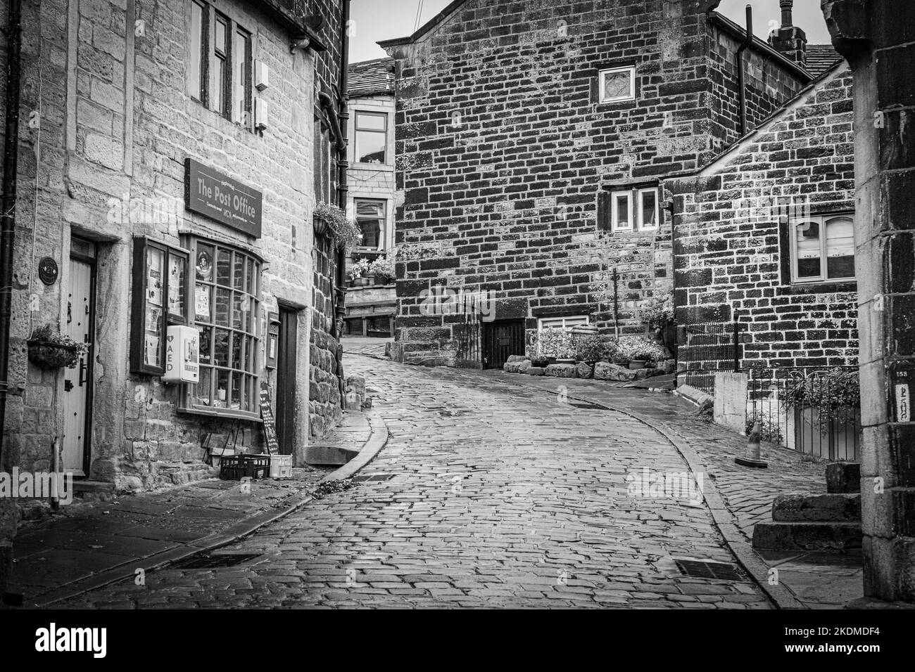 Heptonstall Village Calderdale. West Yorkshire, England, UK Stock Photo ...