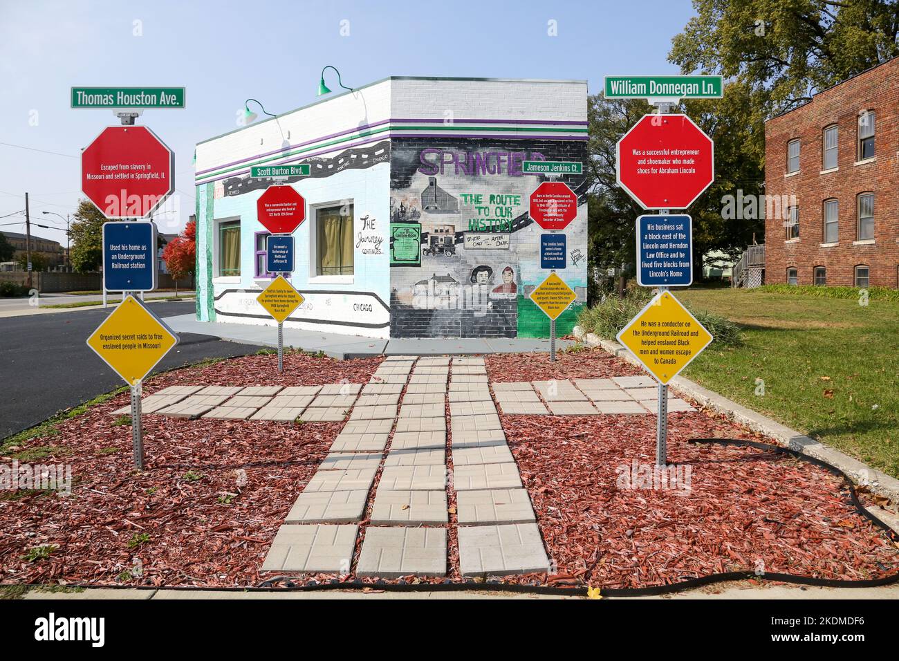 Underground railroad in springfield hi-res stock photography and images ...