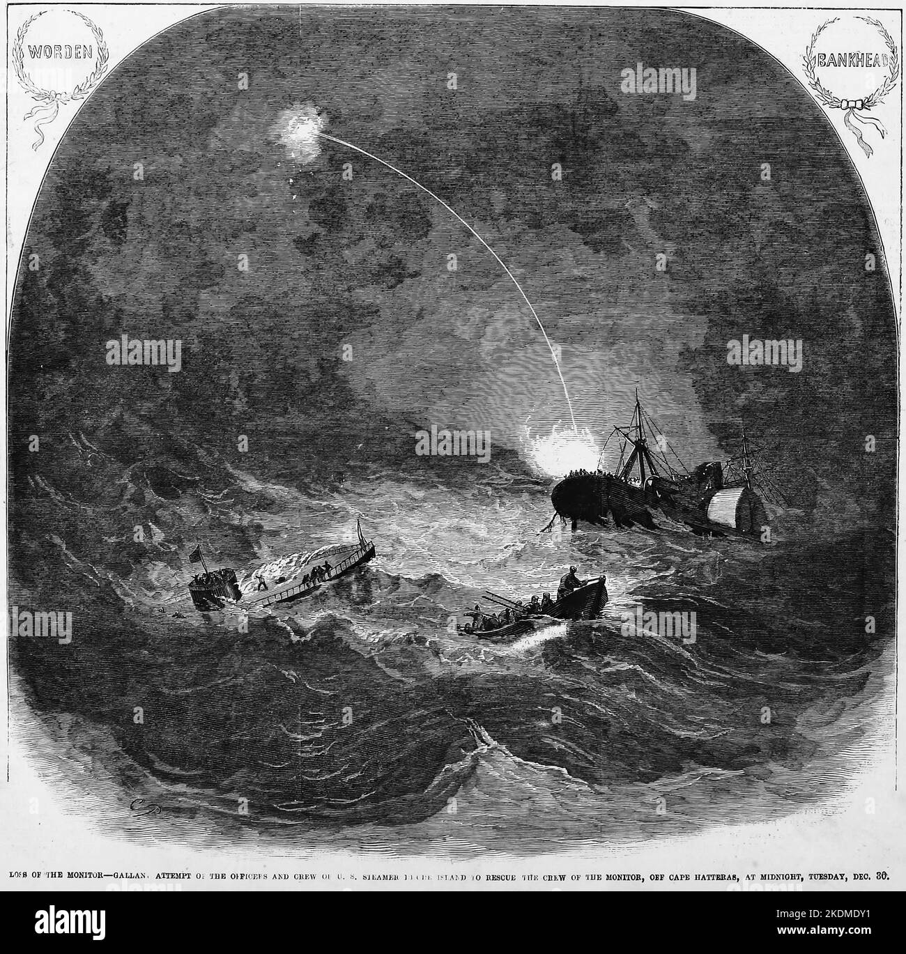 Uss monitor shipwreck hi-res stock photography and images - Alamy