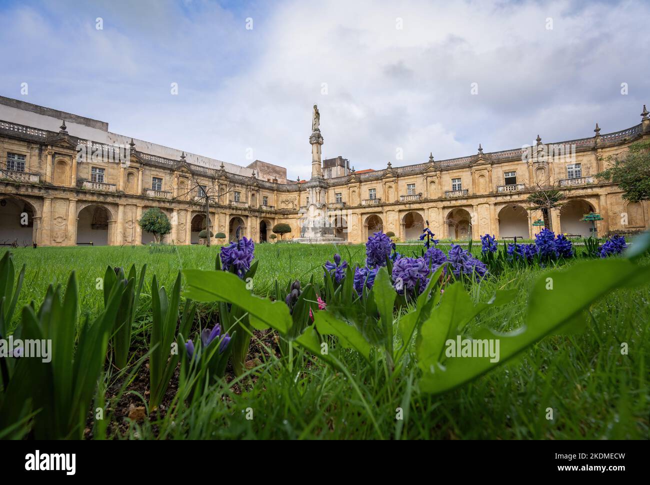 Monastery of Santa Clara-a-Nova Cloisters - Coimbra, Portugal Stock ...