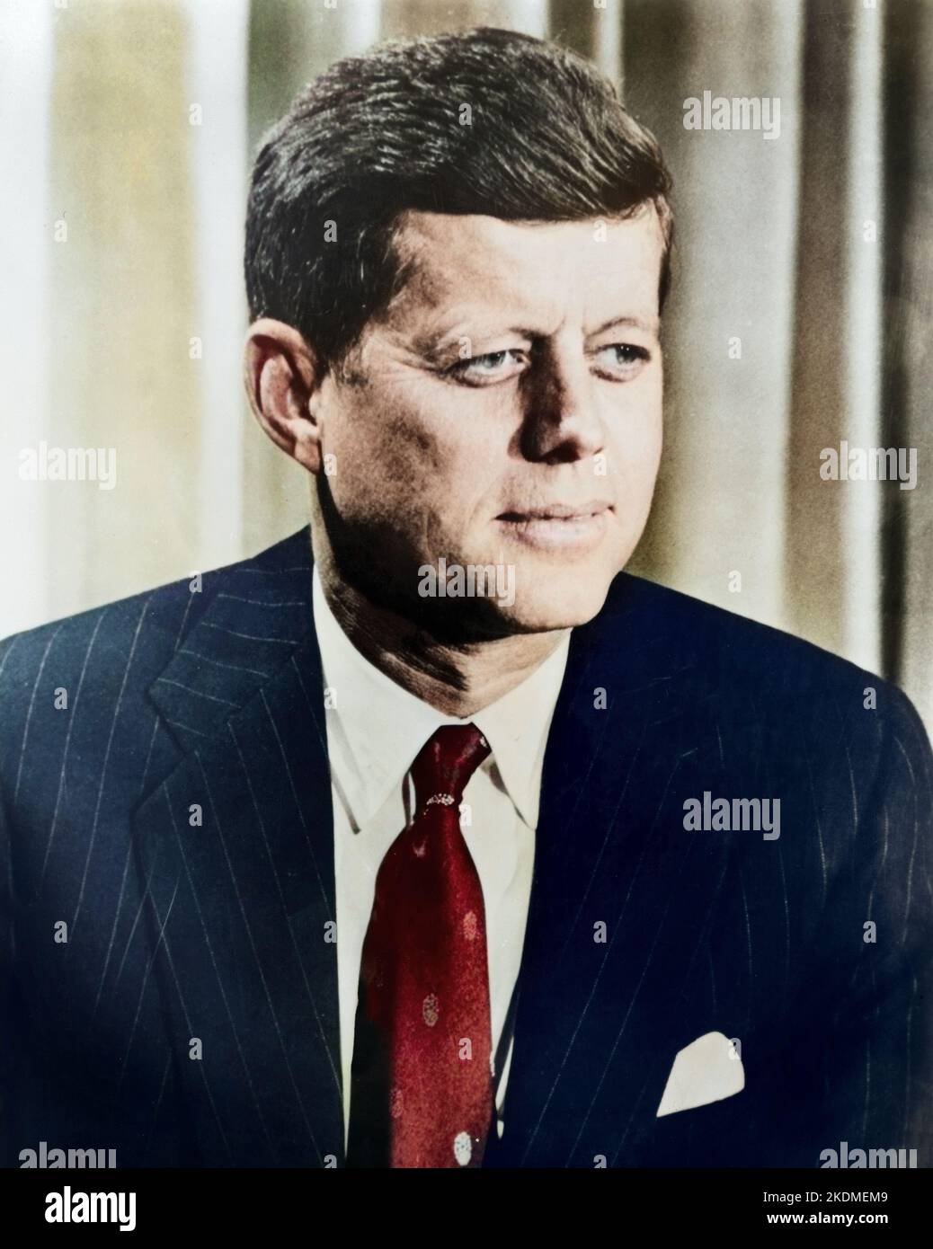 John f kennedy head and shoulders hi-res stock photography and images - Alamy