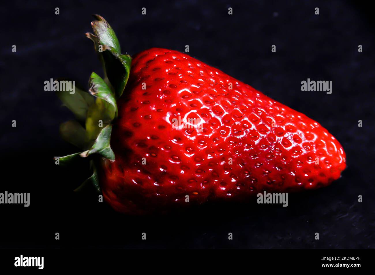Close Up - Strawberry Stock Photo - Alamy