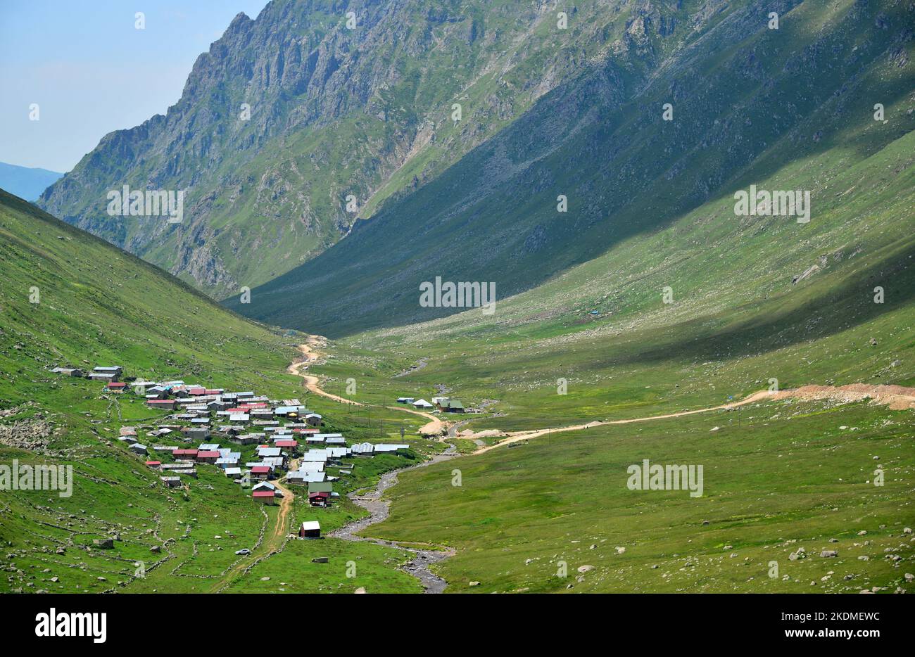 Trovit Plateau, located in Rize, Turkey, is an important local plateau ...
