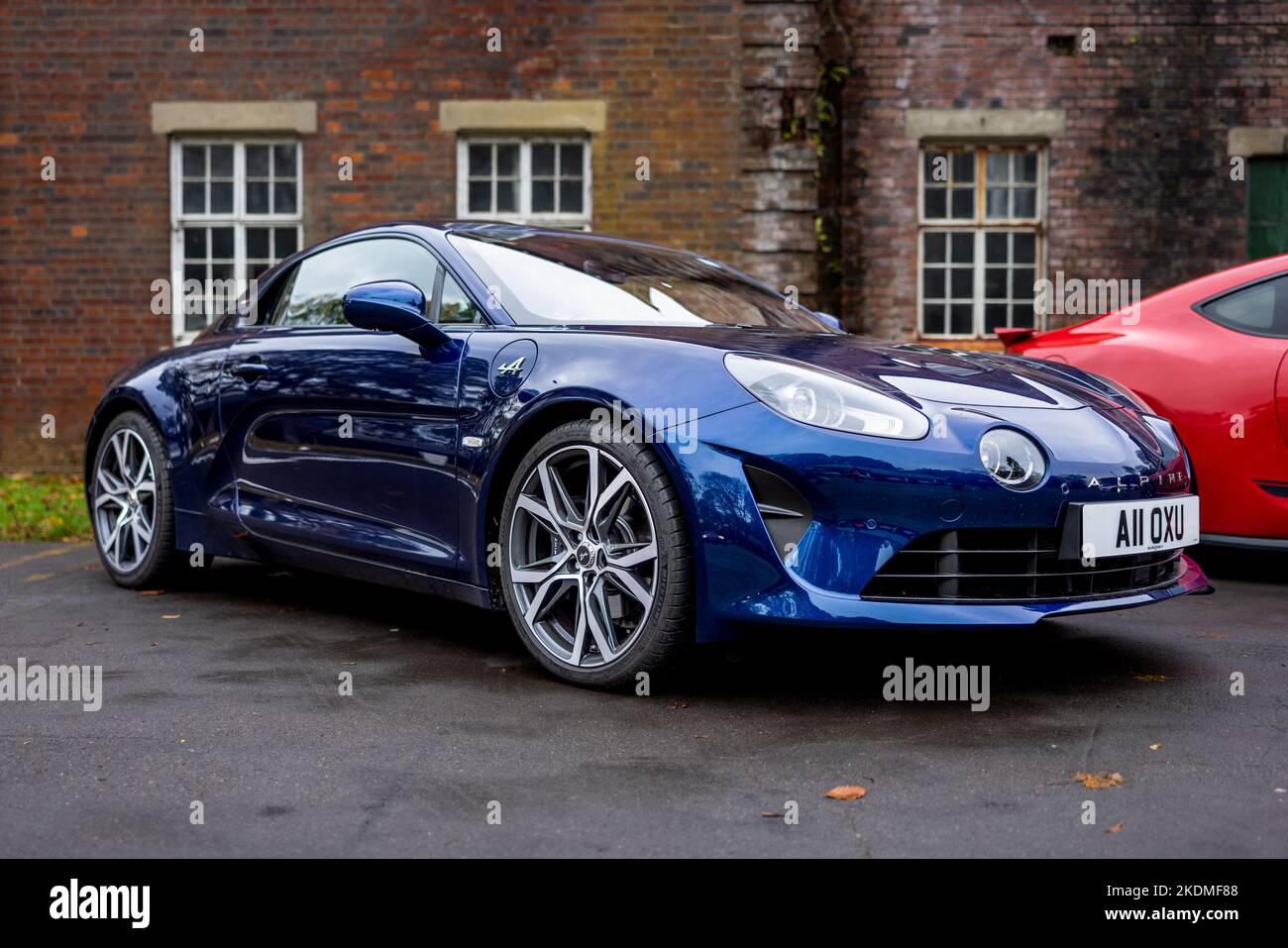 Alpine A110 Pure ‘A11 OXU’ on display at the Scary Cars Assembly held ...