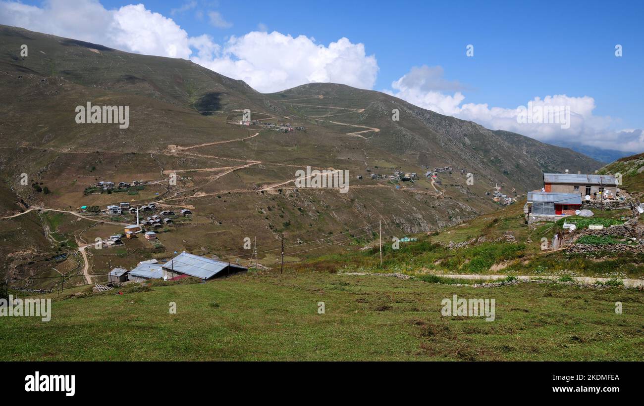 Anzer Plateau, located in Rize, Turkey, is an important local plateau ...