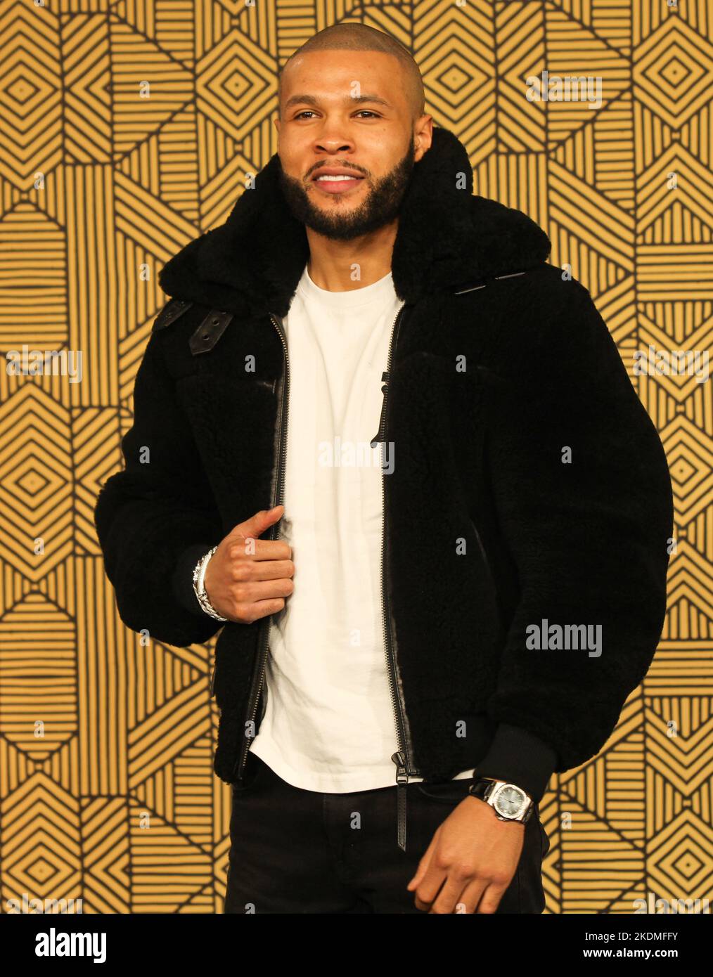 London, UK. Chris Eubank Jr at the Black Panther: Wakanda Forever ...