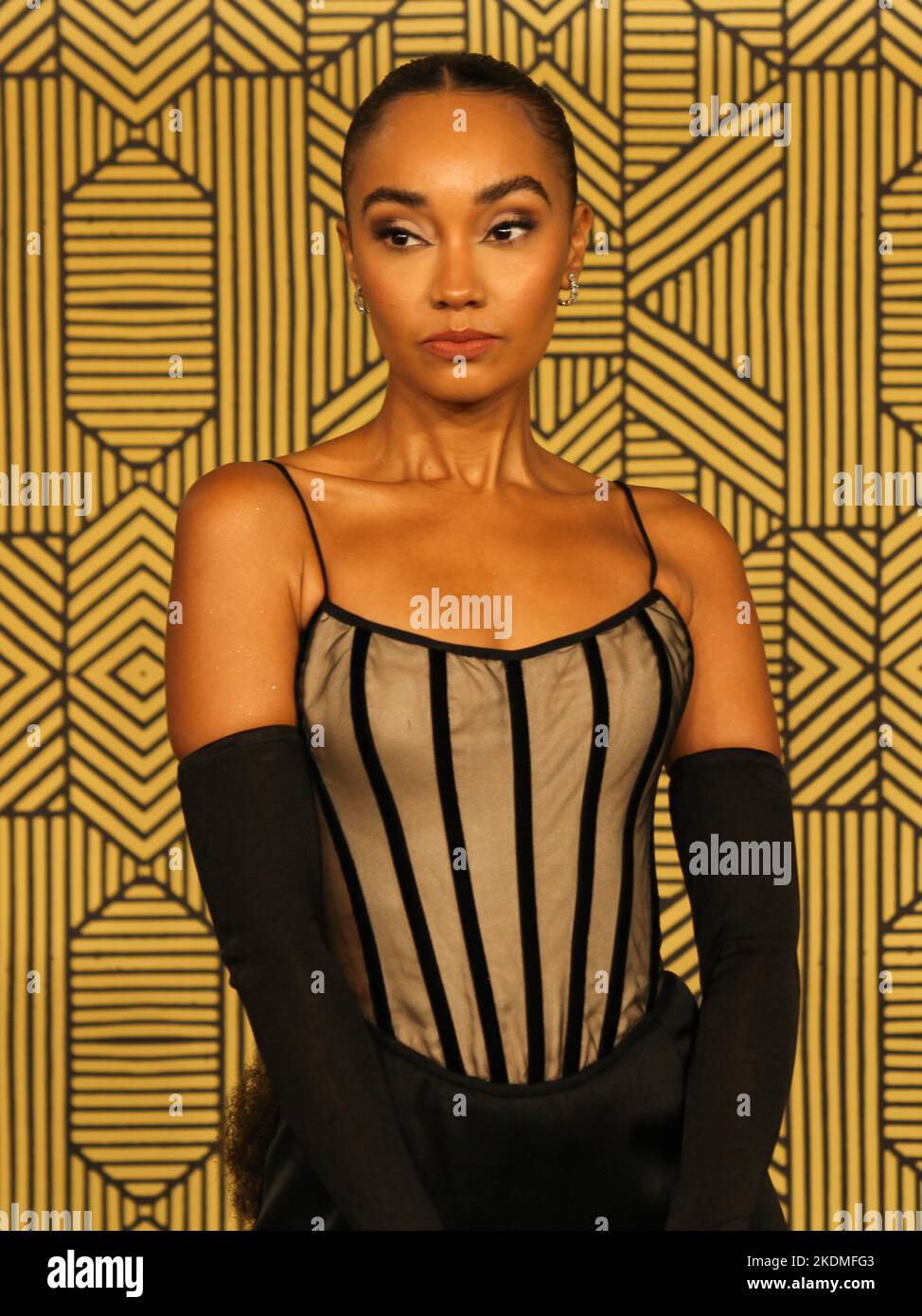 London, UK. Leigh-Anne Pinnock at the Black Panther: Wakanda Forever ...