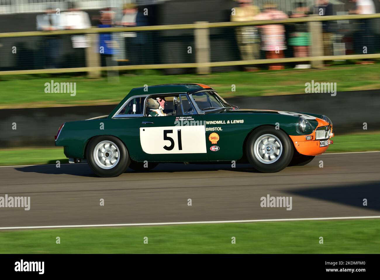 Richard Locke, MG B, Lavant Cup, a twenty five minute single driver ...