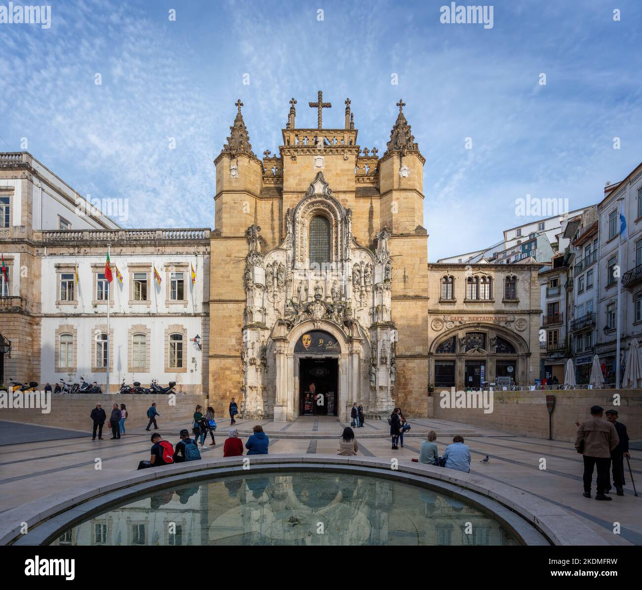 Monastery of santa cruz hi-res stock photography and images - Alamy