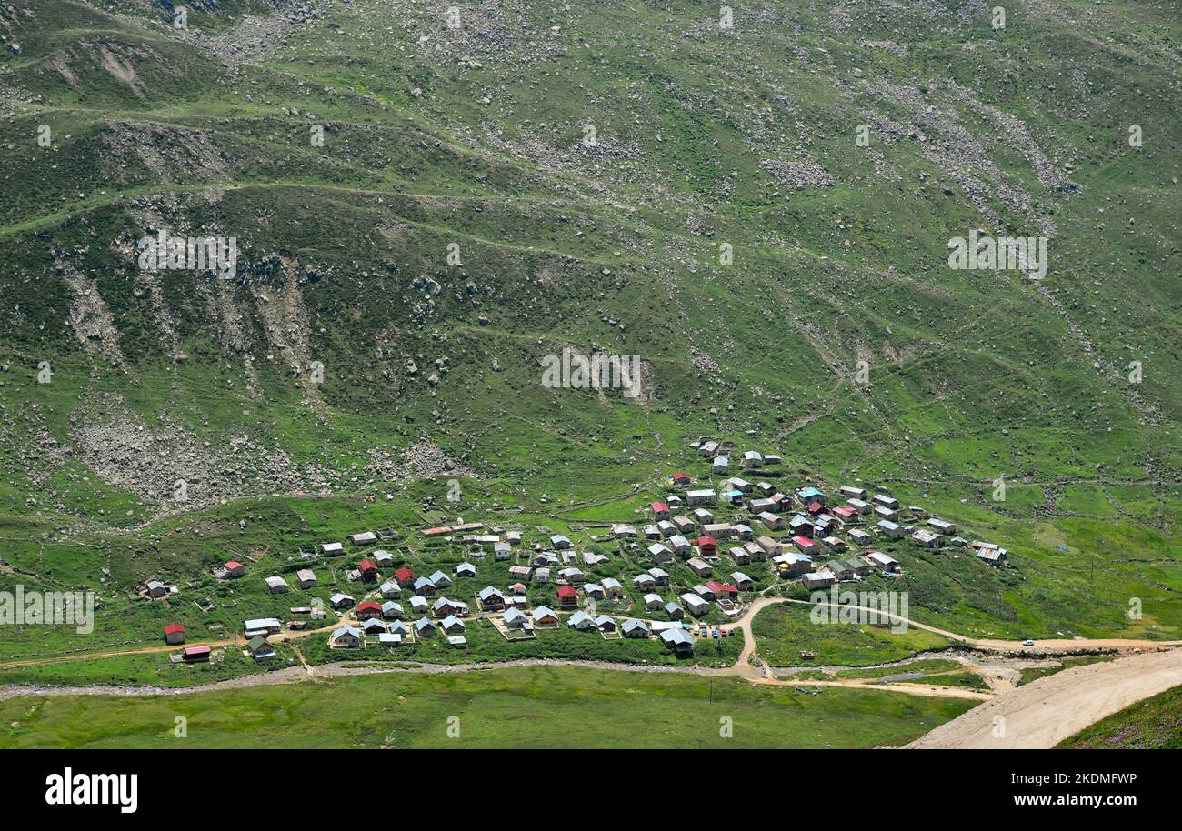 Trovit Plateau, located in Rize, Turkey, is an important local plateau ...
