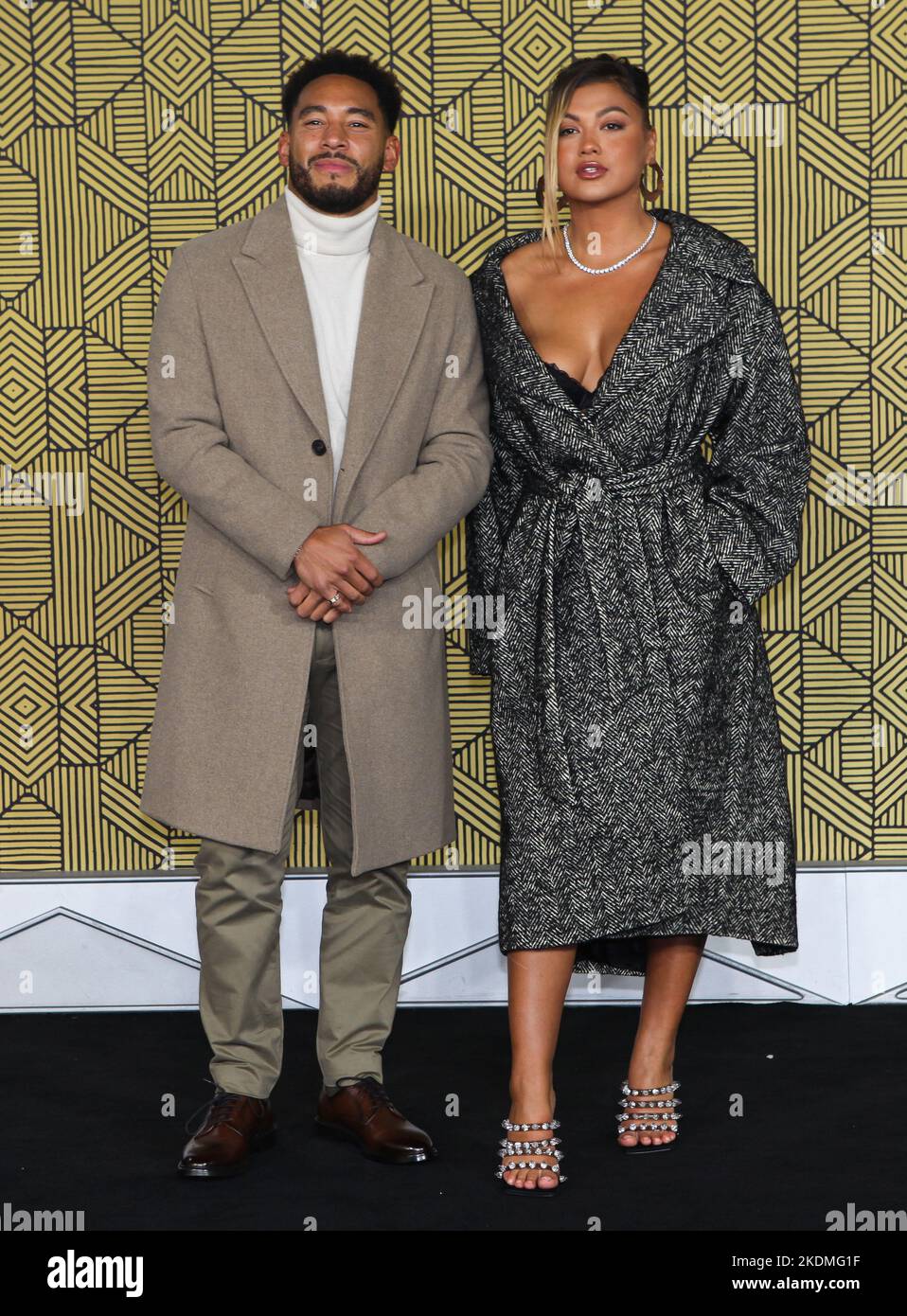 London, UK. Josh Denzel at the Black Panther: Wakanda Forever premiere ...
