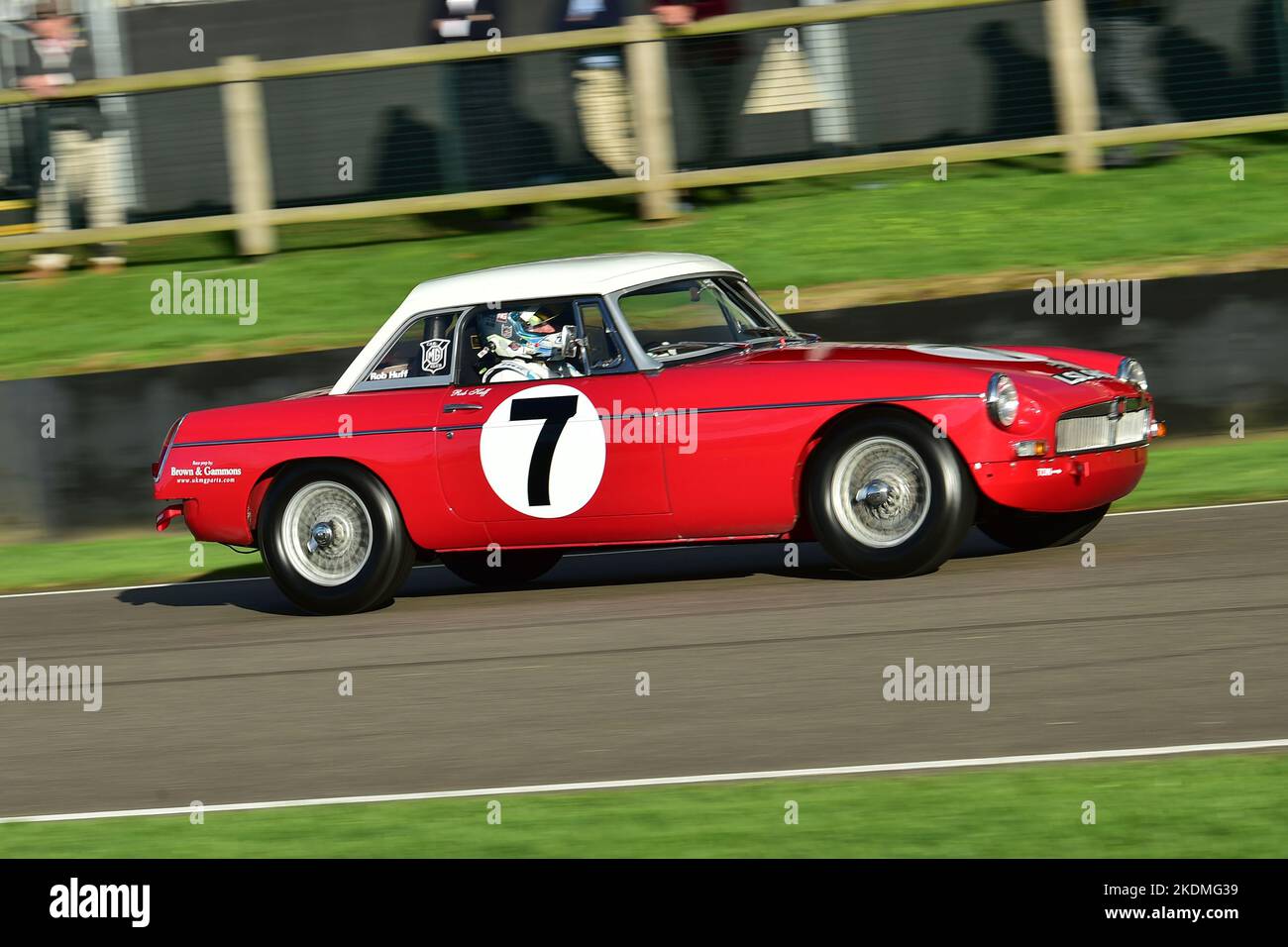 Rob Huff, MG B, Lavant Cup, a twenty five minute single driver race for ...