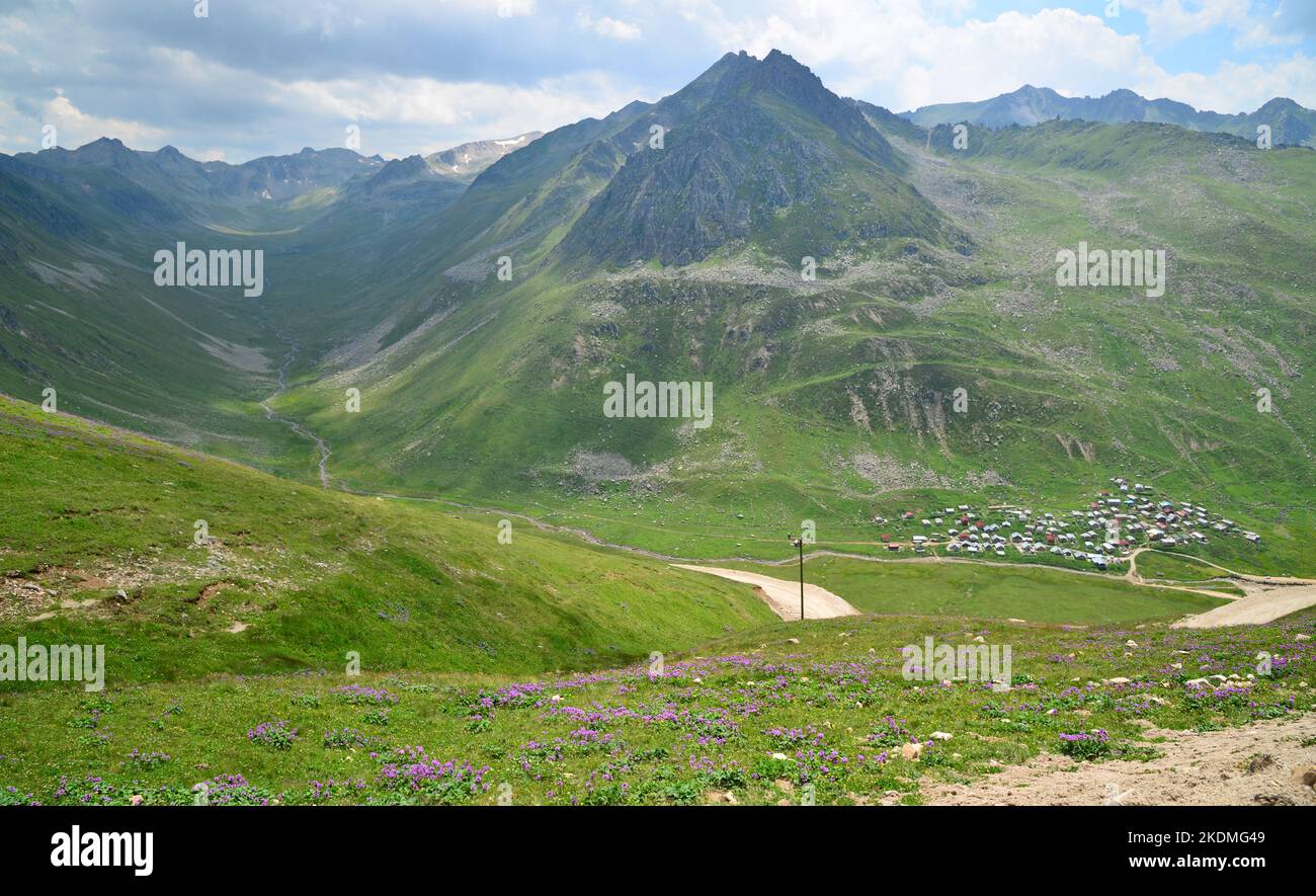 Trovit Plateau, located in Rize, Turkey, is an important local plateau ...