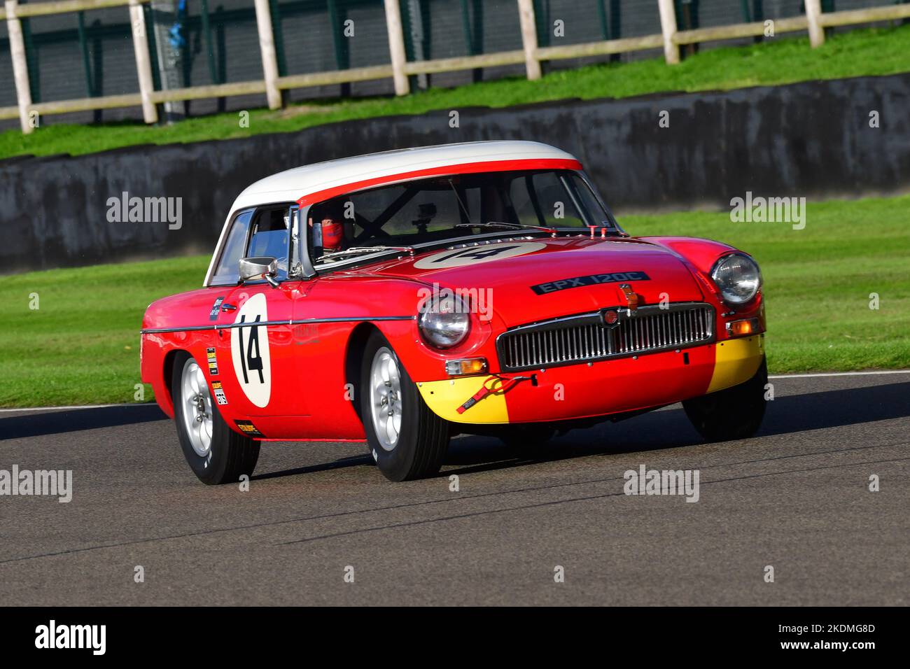 Paul Woolmer, MG B, Lavant Cup, a twenty five minute single driver race ...