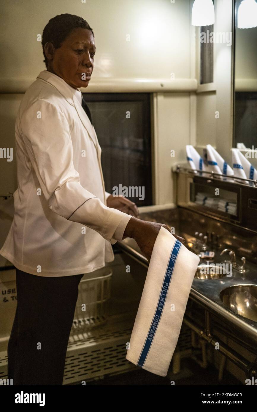 Pullman porter replica hi-res stock photography and images - Alamy