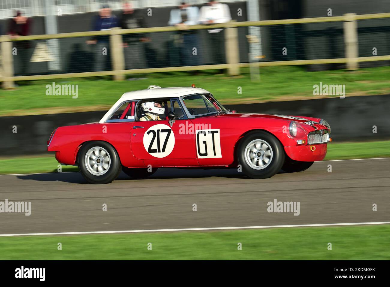 Ed Foster, MG B, Lavant Cup, a twenty five minute single driver race ...
