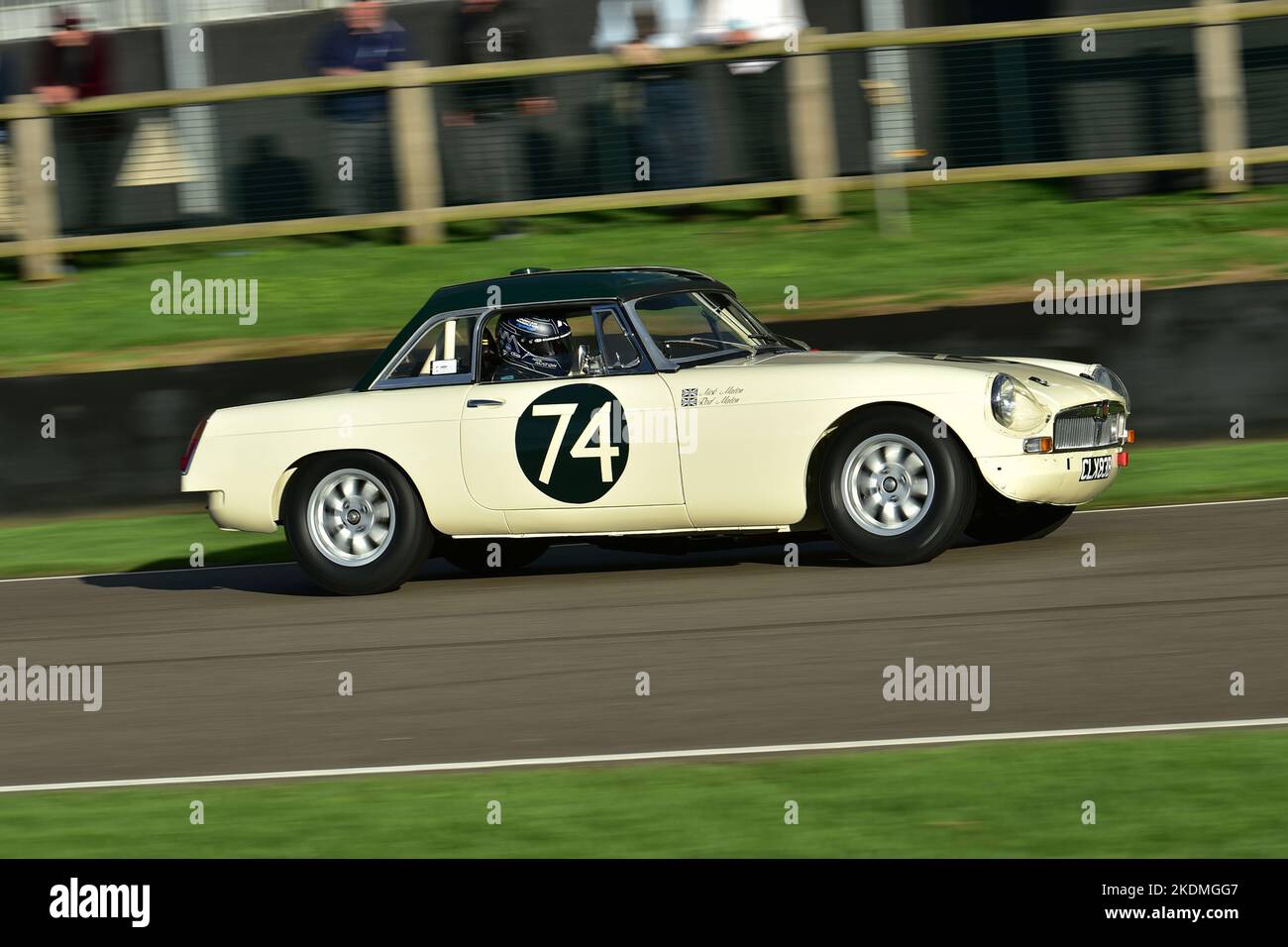 Nick Maton, MG B, Lavant Cup, a twenty five minute single driver race ...