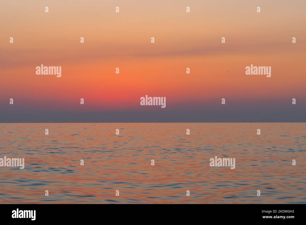 Purple sunset over the Black Sea, Batumi beach. Georgia Stock Photo - Alamy