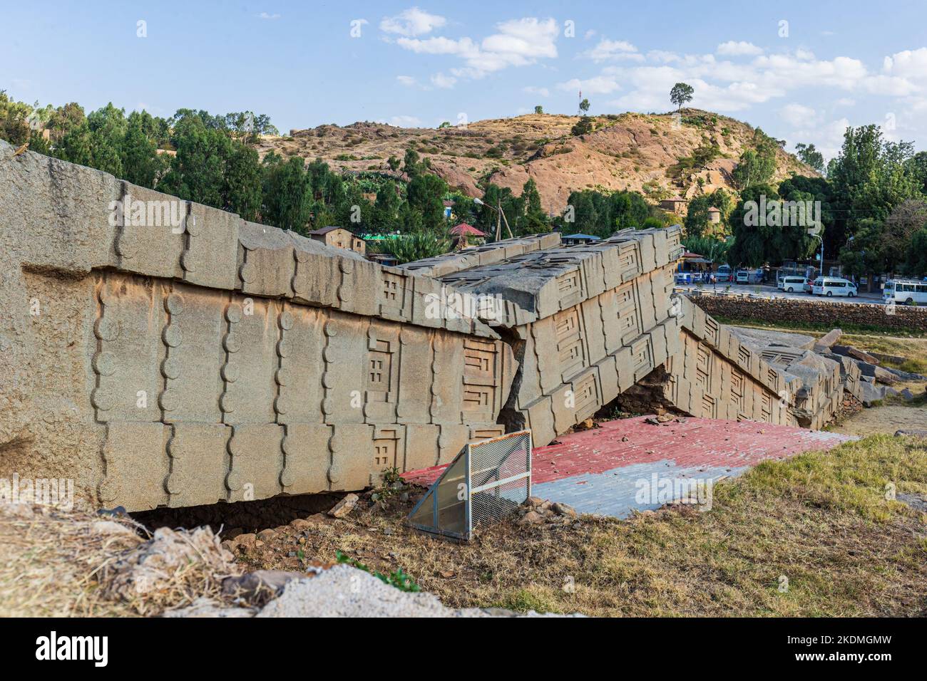 Axum Obelisk at the Ruins of Axum, Ethiopia Stock Photo - Alamy