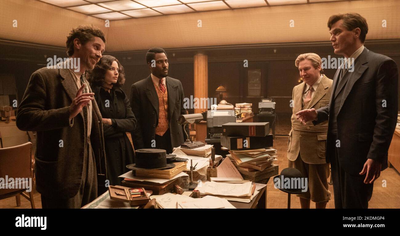 AMSTERDAM (2022) CHRISTIAN BALE MARGOT ROBBIE JOHN DAVID WASHINGTON ...