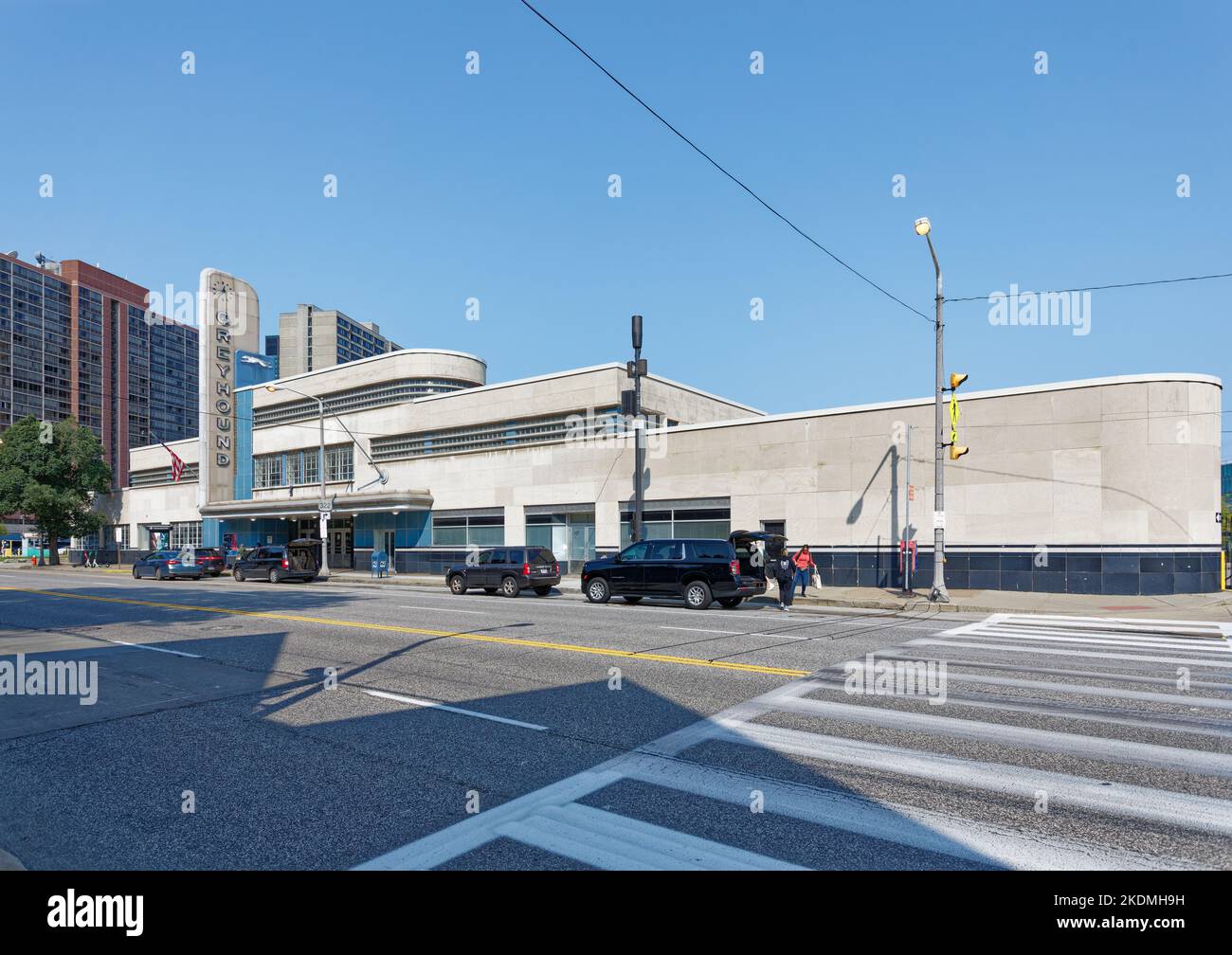 Cleveland's Greyhound Bus Terminal was designed by William Arrasmith in ...