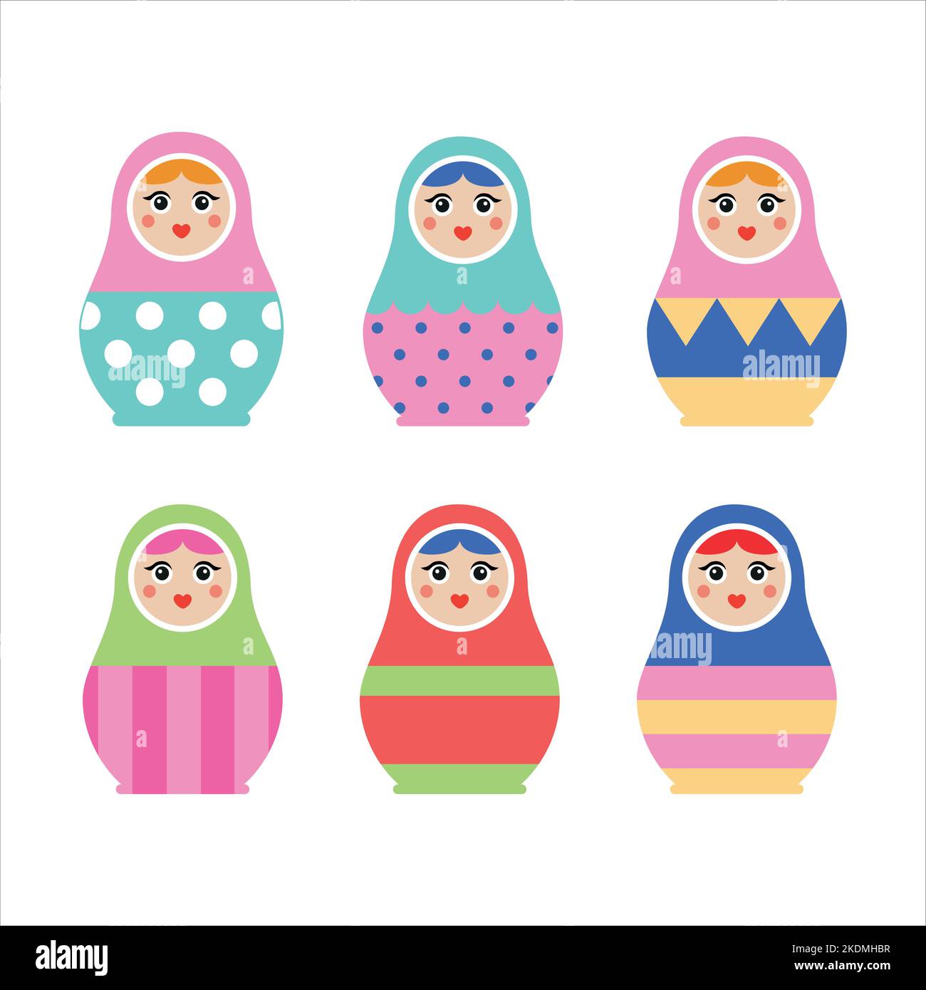 Matryoshka nesting Stock Vector Images - Alamy