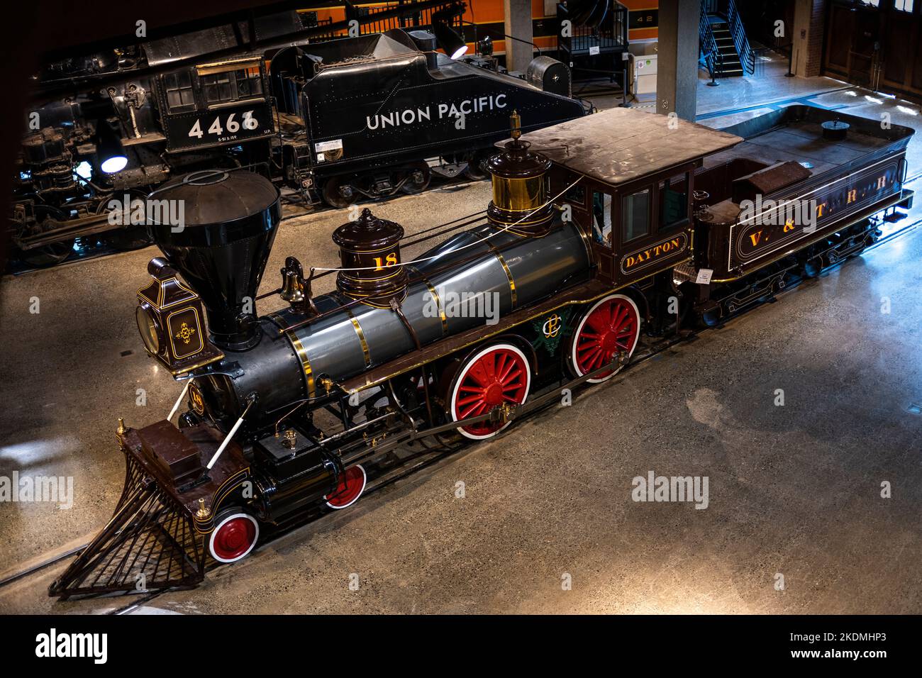 "Dayton" locomotive at the California State Railroad Museum in ...