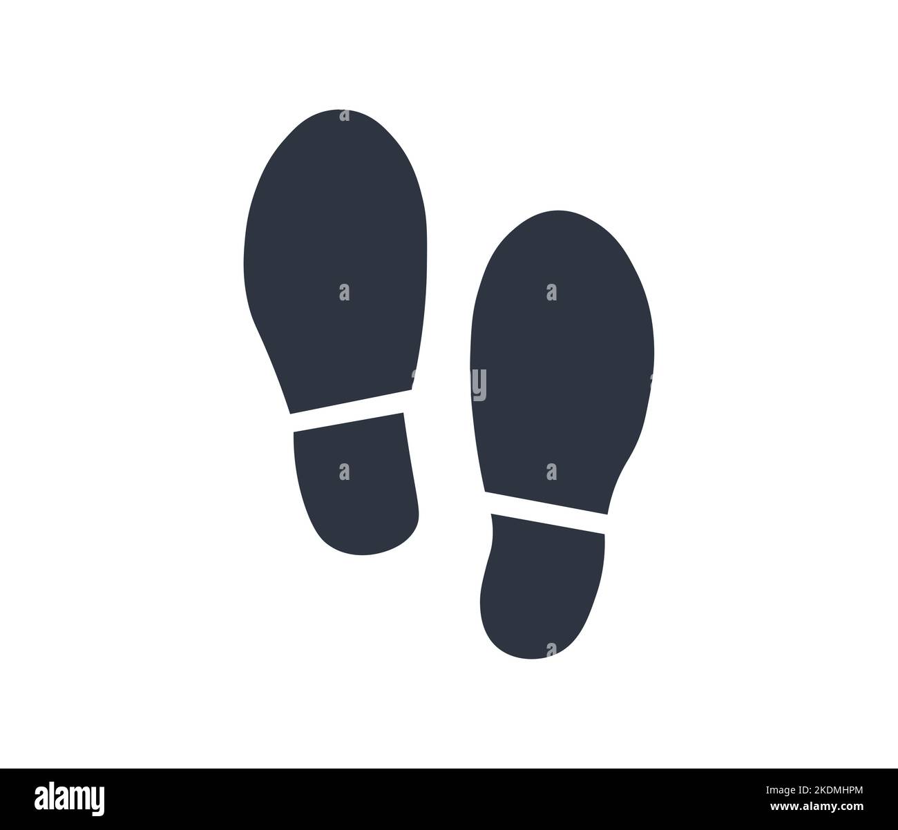 Isolated footprint icon vector. Flat desing vector Stock Vector Image ...