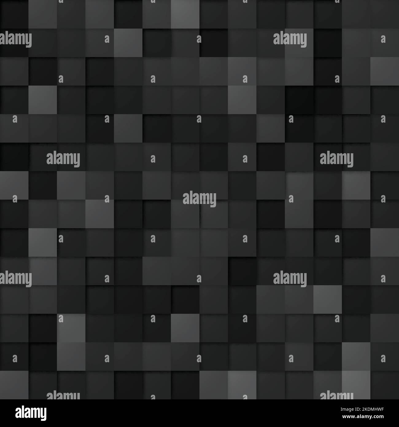 Abstract Random Tile of Black Colors of Various Tones and Saturation ...