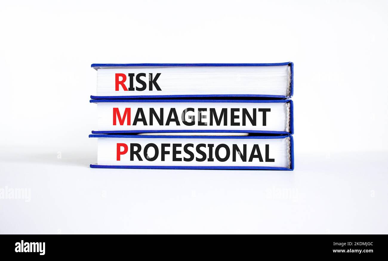 RMP risk management professional symbol. Concept words RMP risk ...