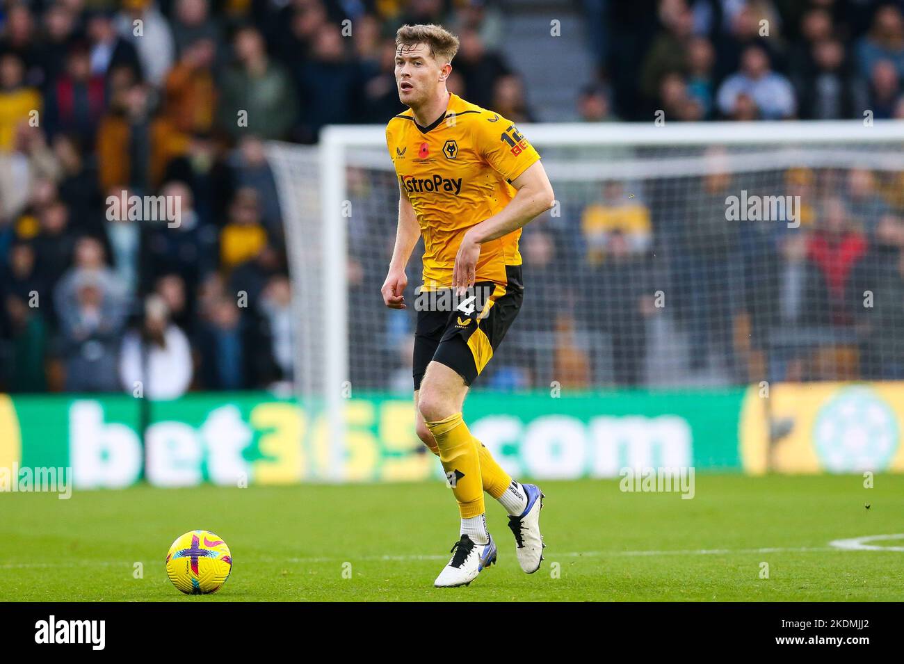 Wolverhampton Wanderers' Nathan Collins during the Premier League match ...