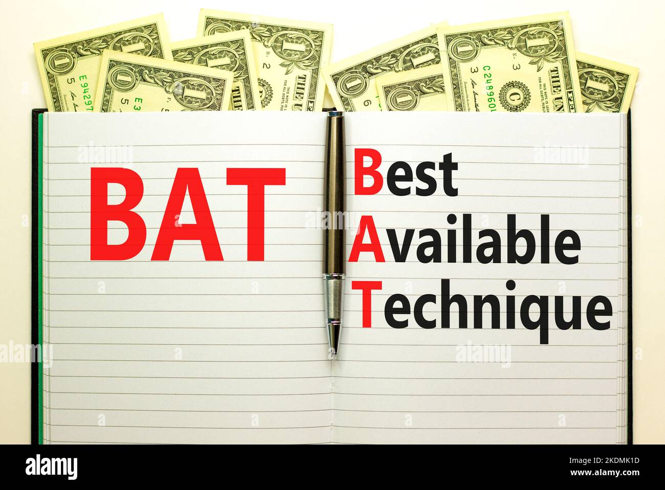 BAT best available technique symbol. Concept words BAT best available ...